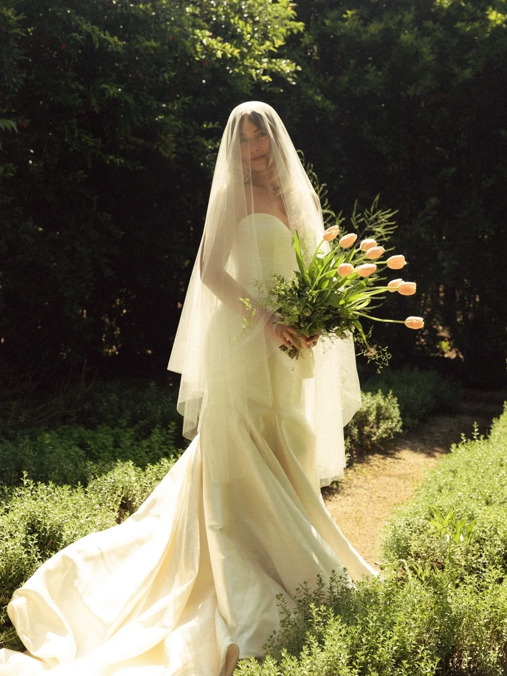 Sarah Seven | Dresses | Sarah Seven Sunset Strip Wedding Gown Size 4 ...